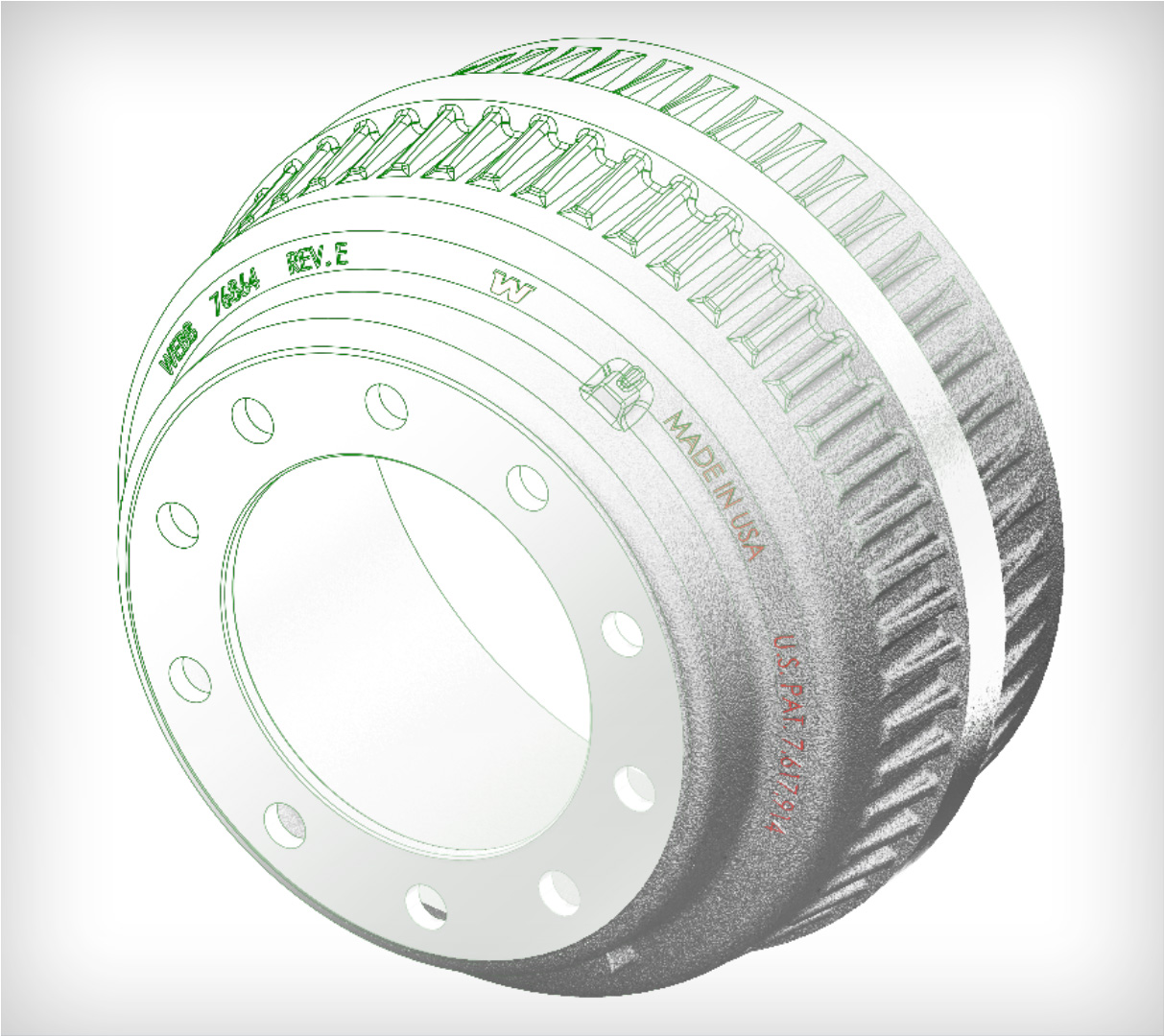 Webb Wheel Research & Development | Brake Drums | Hubs | Rotors | Calipers