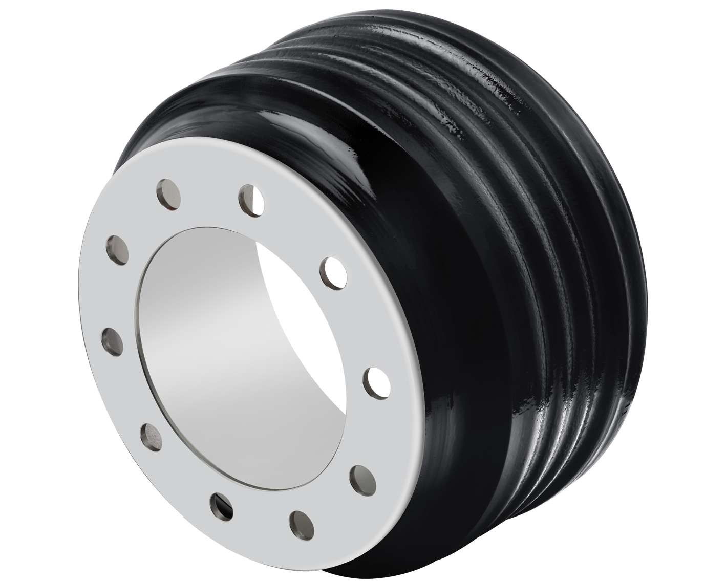 Webb Wheel | Brake Drums | Cast Iron | Vortex | Steel Shell