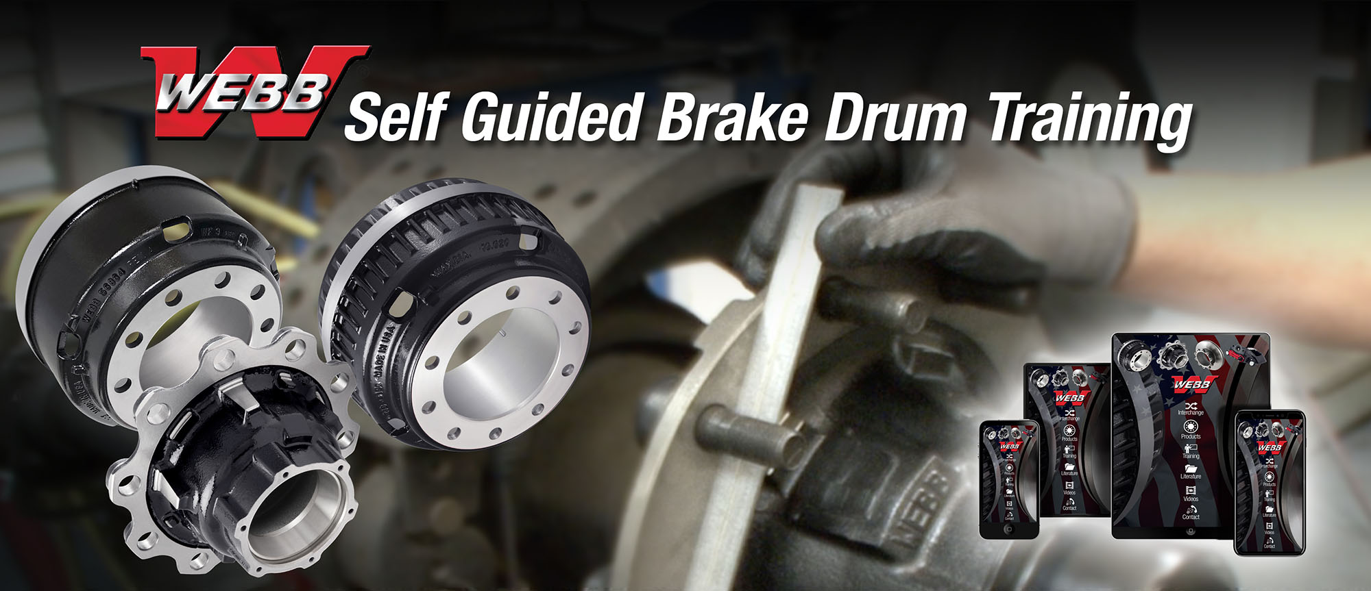 Webb Wheel | Brake Drums | Hubs | Rotors | Calipers | Wheel End Training